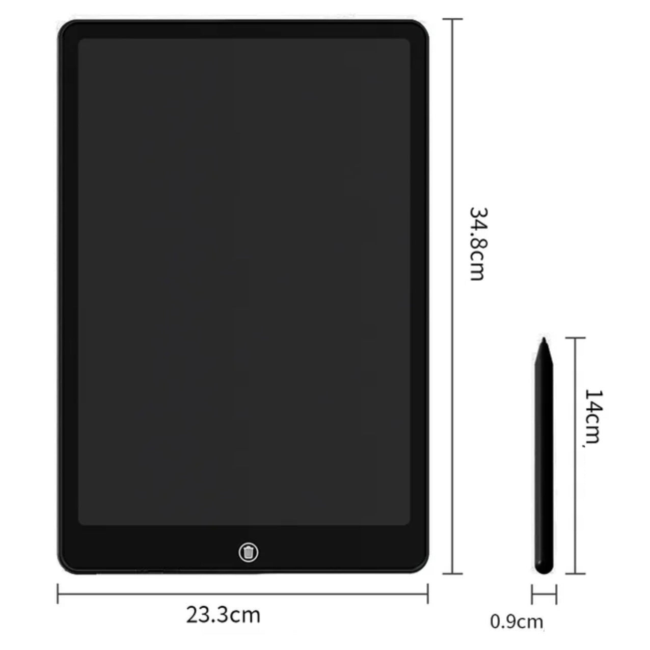 Kidsplay LCD Tablet zum Malen Schreiben Rechnen – Deluxe Homes